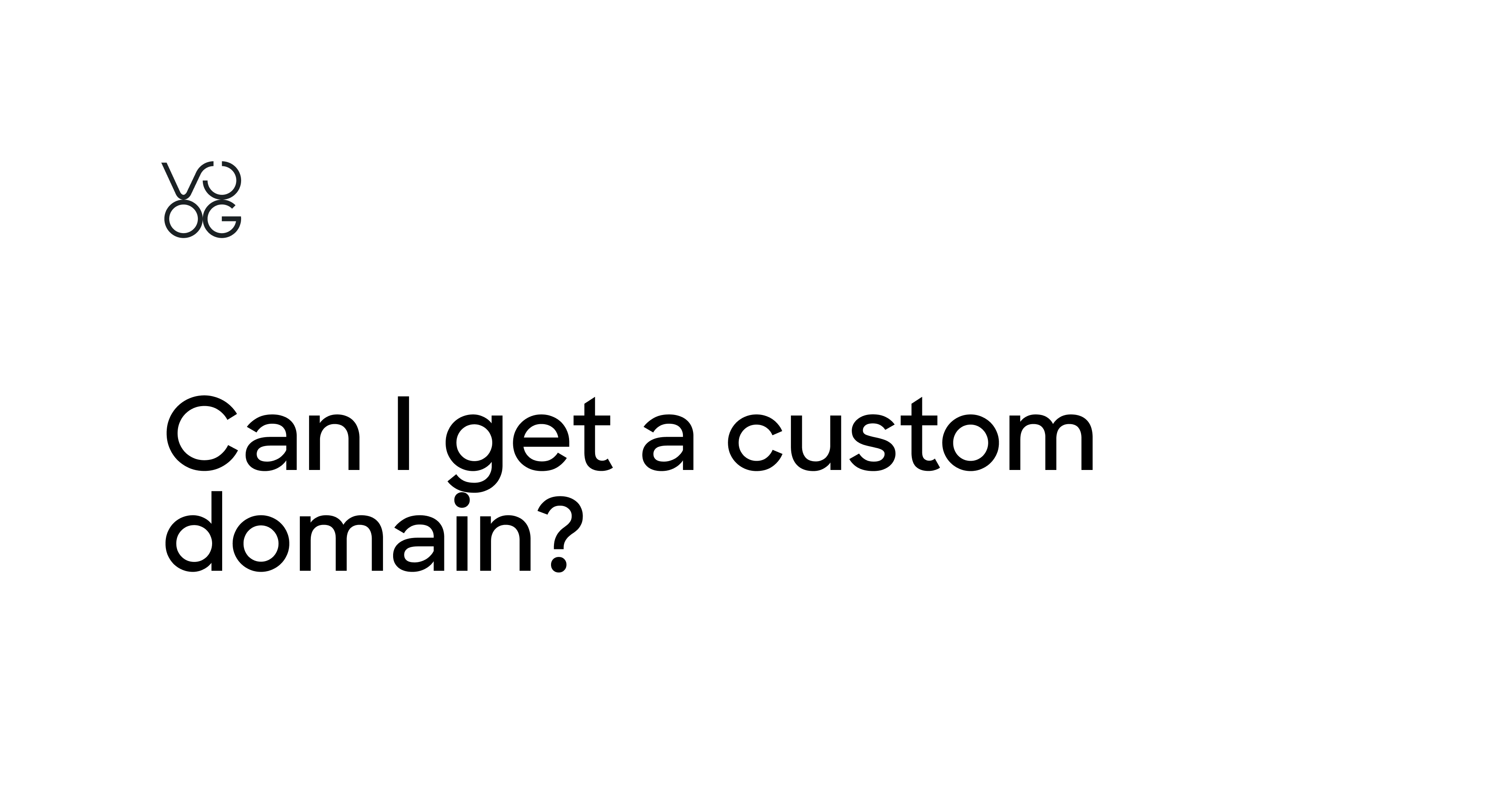 Can I get a custom domain or use my own domain name with Voog? | Voog ...