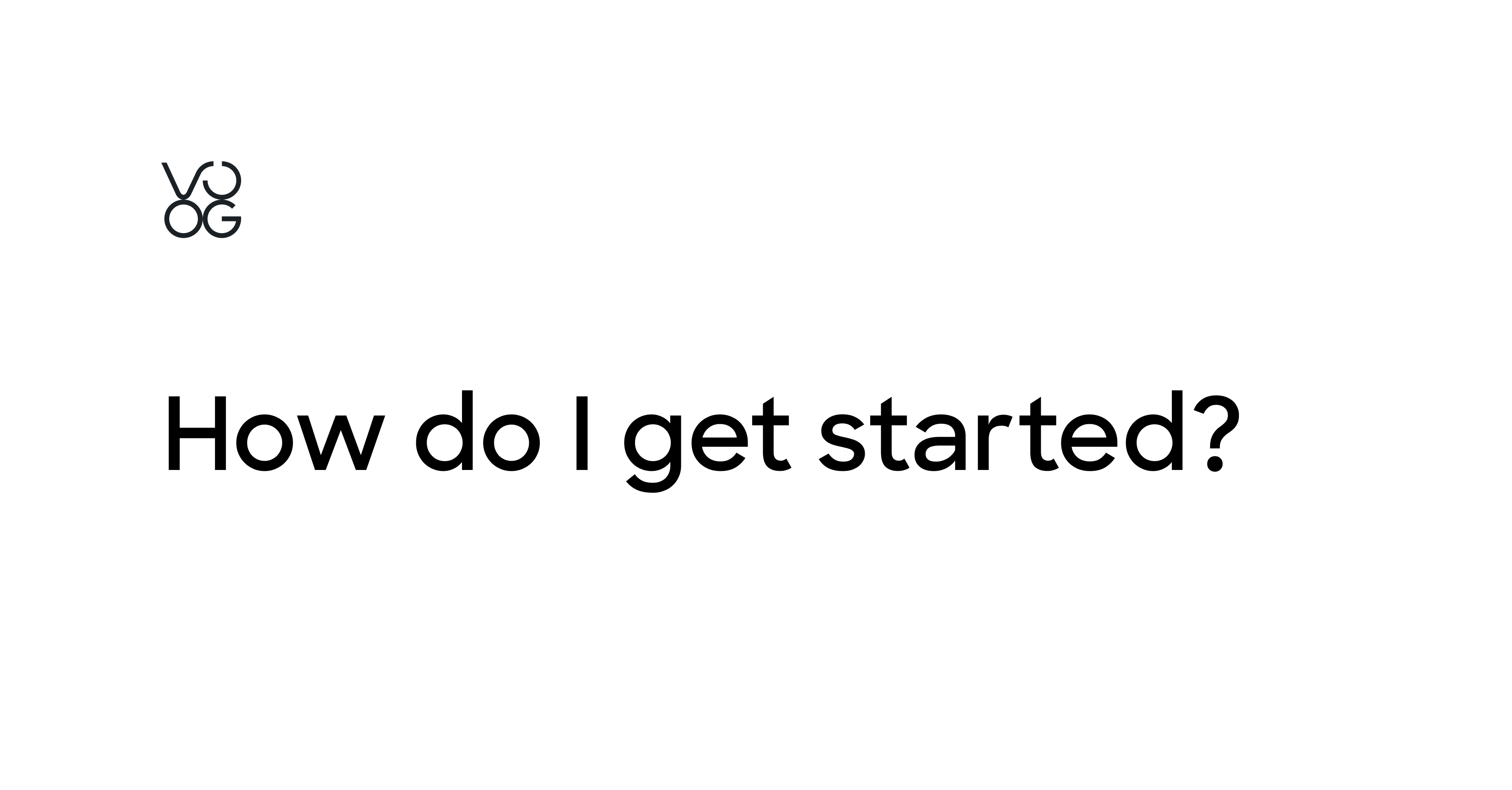 How do I get started with Voog? | Voog website builder