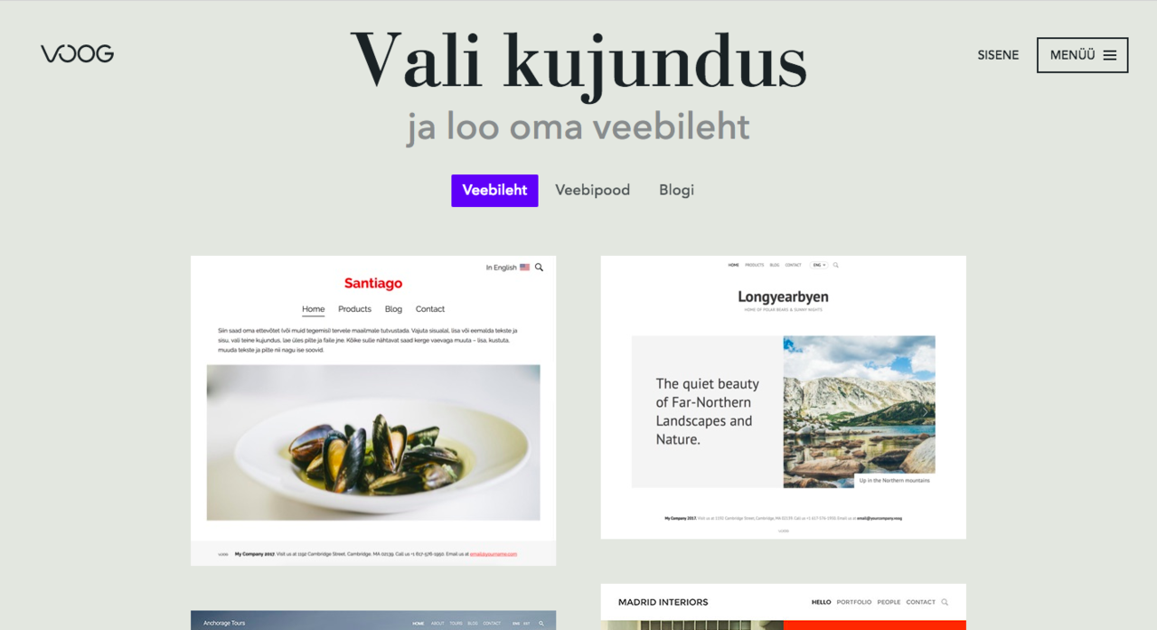 Voog Campaign terms | Voog website builder